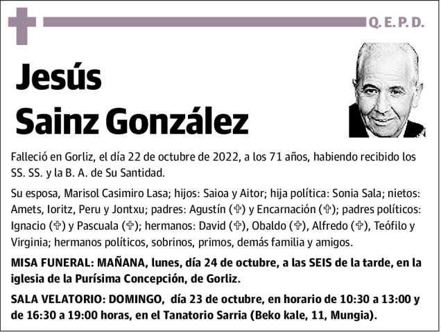 Jesús Sainz González