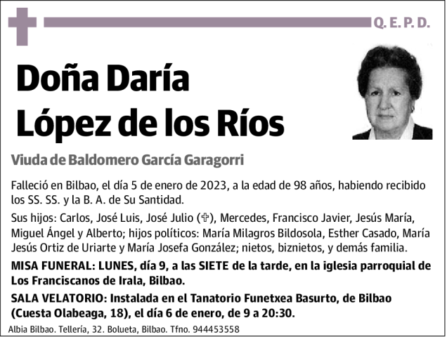 Daría López De Los Ríos