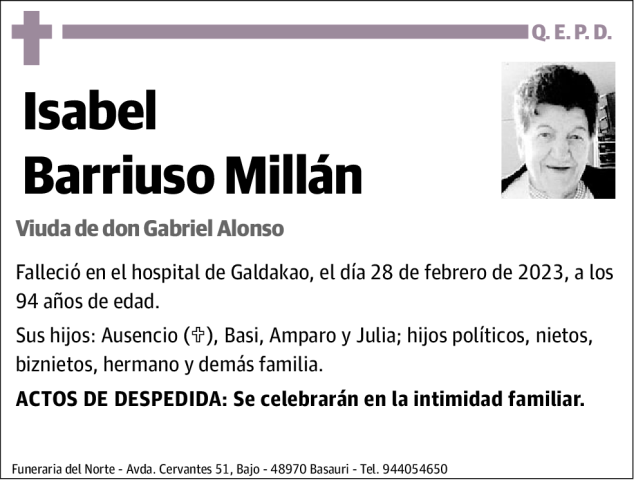 Isabel Barriuso Millán