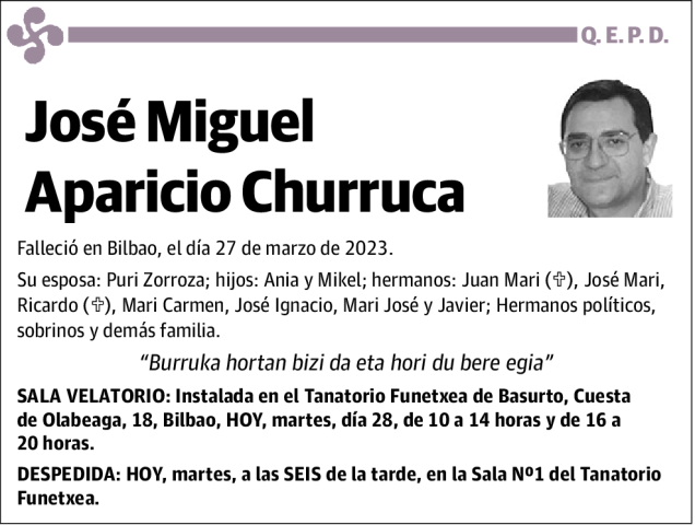 José Miguel Aparicio Churruca