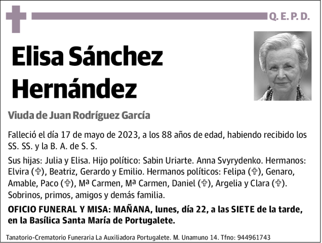 Elisa Sánchez Hernández