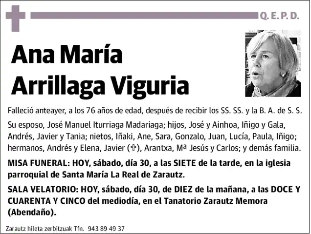 Ana María Arrillaga Viguria