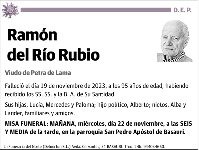 Ramón Del Río Rubio