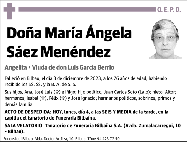 Maria Ángela Sáez Menéndez