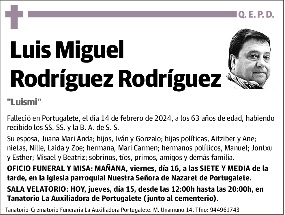 Luis Miguel Rodriguez Rodriguez
