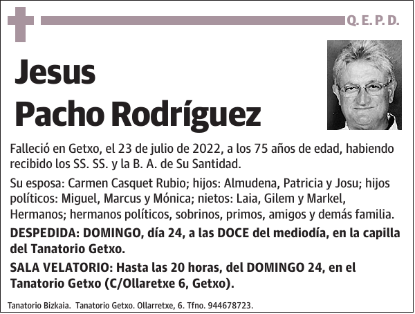 Jesus Pacho Rodriguez
