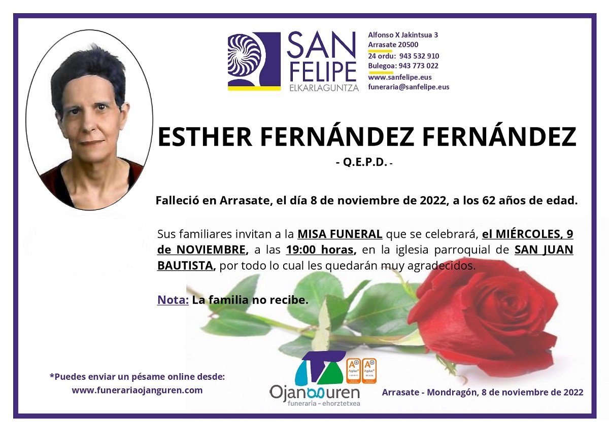 Esther Fernández Fernández