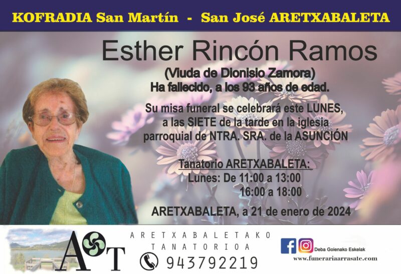 Esther Rincón Ramos