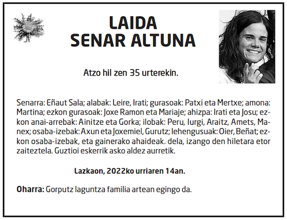 Laida Senar Altuna